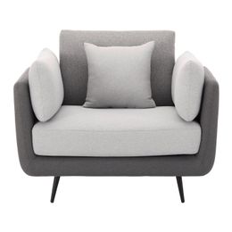 Sessel Genesis Grau Webstoff