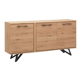 Sideboard Emilio Eichefarben Echtholz