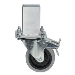 SHOWGEAR Mammoth-D Bein mit Rollen, 25 cm, inkl. schwenkbarer Rolle