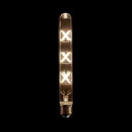 Showtec LED Filament Bulb T28 (T9), E27, 6W, 225mm, dimmbar, gezackt