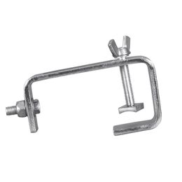 FutureLight EUROLITE TH-51 Theaterhaken silber - Montagehaken f&uuml;r 50-mm-Rohr, Maximallast WLL 24 kg