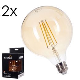 hofstein LED E27 2er Set 6 Watt 2700 Kelvin 700 Lumen