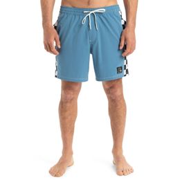 Boardshorts Quiksilver "Original Arch Volley 17", Herren, Gr. L, blau (coronet blau), Obermaterial: 92% Microfaser, 8% Elasthan;, Hosen