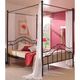 Bettaufsatz Home Affaire, schwarz, B:90cm, M&ouml;belaufs&auml;tze
