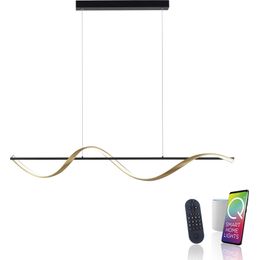 LED Pendelleuchte "Q-SWING", anthrazit, 1, 1 Stk., NEUHAUS Q SMART HOME LIGHTS, Leuchten, LED Pendelleuchte