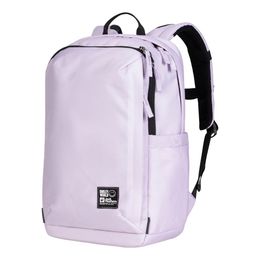 Daypack Jack Wolfskin "SMILEYWORLD BACKPACK", lila (pale, lavendar), Rucks&auml;cke, Kinder, Polyester