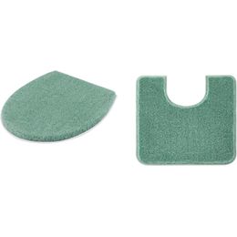 Badematte Kleine Wolke "RELAX", maledivia, H:30mm, Polyacryl, Badematten, Badematte, Badteppich, meliert, rechteckig, rund & als Set erh&auml;ltlich