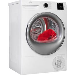 Beko W&auml;rmepumpentrockner "BM3T38210W1", Energieeffizienz: E (A-G), wei&szlig;, B:59,8cm H:84,6cm T:54,5cm, Trockner, mit W&auml;rmepumpentechnologie