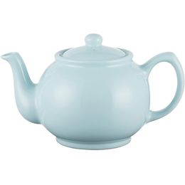 Price & Kensington Teekanne PRICE & KENSINGTON, blau, B:14cm H:14cm, Steingut, Kannen, 6 Tassen