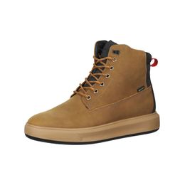 Schn&uuml;rstiefelette Fretz Men "Fretz Men Stiefelette Nubukleder", Herren, Gr. 44, cuoio, Nubukleder, Schuhe Schn&uuml;rstiefelette