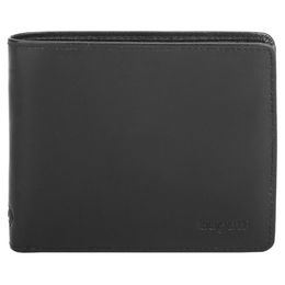 Geldb&ouml;rse Bugatti "PRIMO", Damen, schwarz, Leder, gepflegt, Kleinlederwaren, echt Leder