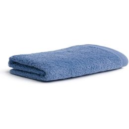 M&ouml;ve Badetuch M&Ouml;VE "Superwuschel", blau (cornflower), B:100cm L:160cm, Walkfrottee, Baumwolle, Handt&uuml;cher, Badetuch, Badetuch mit Bord&uuml;re, 100% Premium Cotton Baumwolle, einfarbig, weich