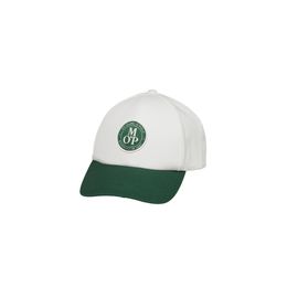 Marc O'Polo Baseball Cap MARC O'POLO "aus hochwertigem Organic-Twill", Herren, gr&uuml;n (wei&szlig; cotton), Baumwolle, unifarben, Caps
