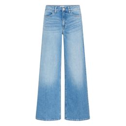 Regular-fit-Jeans Ichi "Jeans IHTWIGGY", Damen, Gr. 34, L&auml;nge 32, blau (light blau), Obermaterial: 98% Baumwolle CO. 2% Elasthan EL., Jeans