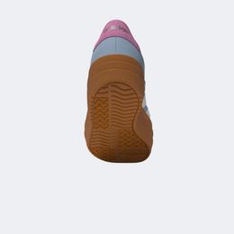 Plateausneaker adidas Sportswear "VL COURT BOLD", M&auml;dchen, Gr. 35,5, crystal sky, core wei&szlig;, st tropic bloom, Leder, Synthetik, Schuhe Plateausneaker, Inspiriert vom adidas Gazelle Bold, f&uuml;r Kinder & Jugendliche