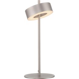 LED Tischleuchte "Q-ROTATE", aluminiumfarben, 1, &Oslash; 16cm H: 40cm, 1 Stk., NEUHAUS Q SMART HOME LIGHTS, Leuchten, LED Tischleuchte