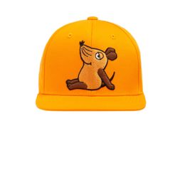 Baseball Cap KOAA "Maus - Sitzt", Jungen, Gr. 1-3, orange, 100% Baumwolle, bestickt, Caps, mit detailreicher Stickerei