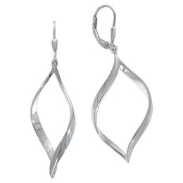 Paar Ohrh&auml;nger Vivance "925 Silber rhodiniert", wei&szlig;, Ohrringe, Damen, one-size, Silber 925 (Sterlingsilber)
