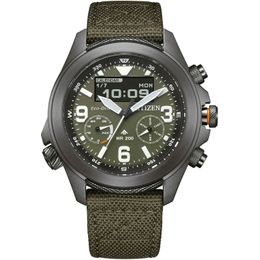 Solaruhr Citizen, gr&uuml;n, Armbanduhren, Herren, Armbanduhr, Herrenuhr, analog, digital, Tag