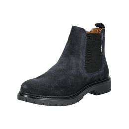 Stiefelette Camel Active "Camel Active Stiefelette Veloursleder/Textil", Damen, Gr. 38, navy, Textil, Veloursleder, Schuhe Stiefelette