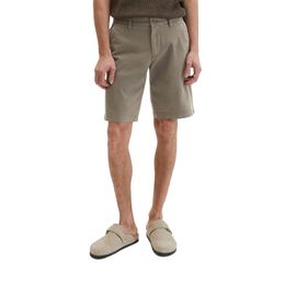 Marc O'Polo Shorts MARC O'POLO "in softer Twill Stretch-Qualit&auml;t", Herren, Gr. 30, Normalgr&ouml;&szlig;en, beige (schwarz nickle), Obermaterial: 97% Baumwolle, 3% Elasthan, unifarben, regular fit normal, Hosen Shorts
