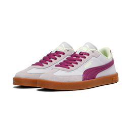 Sneaker Puma "CLUB II ERA SUMMER JR", Jungen, Gr. 35,5, lavender pop, plum wine, Synthetik, unifarben, Schuhe Sneaker, f&uuml;r Jugendliche, mit leicht profilierter Gummi-Laufsohle