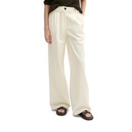 Marc O'Polo Chinohose MARC O'POLO "aus Baumwoll-Twill-Stretch", Damen, Gr. 32, Normalgr&ouml;&szlig;en, wei&szlig; cotton, Twill, Obermaterial: 97% Baumwolle, 3% Elasthan, unifarben, loose fit lang, Hosen Chinohose