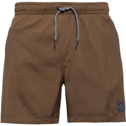 Protest DAVEY Badehose Herren - Gr&ouml;&szlig;e S - braun