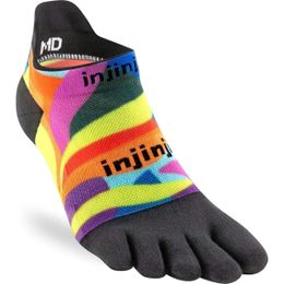 injinji Spectrum Run Lightweight No-Show Socks Unisex