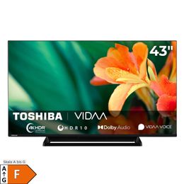 Toshiba 43UV3363DA Fernseher 43 Zoll Smart TV, VIDAA 4K UHD, HDR, Triple-Tuner, LED TV (2026)
