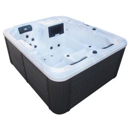 Sanotechnik OUTDOORPOOL+AD+ST OASIS white marble 208x175x90 cm