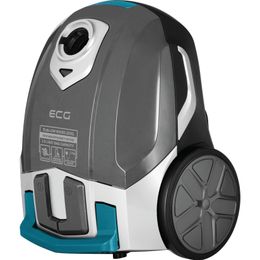 ECG VP S1050 Charles Bodenstaubsauger (700 W, 1,5 l Staubbeutel, HEPA 11 Filter, 7,5 m Aktionsradius)