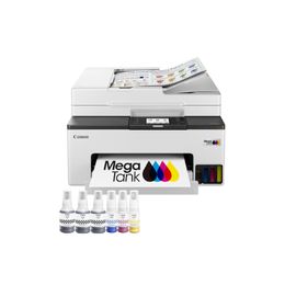 Canon MAXIFY GX2051, Schwarz, Wei&szlig; Multifunktionsdrucker (Tintenstrahldrucker, 4-in-1, Drucker, Scanner, Kopierer und Fax, WLAN, USB, AirPrint, Duplex)