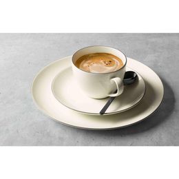 Seltmann Weiden Kaffeetassen mit Untertassen Savona Grey Line 270 ml 6er Set