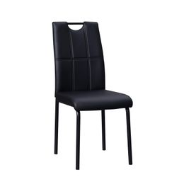 HTI-Living Stuhl Denton PU Schwarz