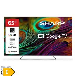 Sharp 65JP7765E QLED Fernseher 65 Zoll Google TV 4K UHD Smart TV Mini-LED HDR Dolby Vision (2026)