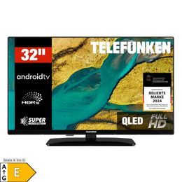 Telefunken D32Q751X2CW QLED Fernseher 32 Zoll Android Smart TV Full HD, HDR TV, Triple-Tuner (2026)