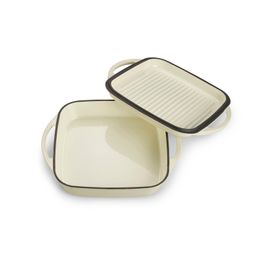 ECHTWERK Universalbr&auml;ter & Deckel, 25,5 x 31, creme