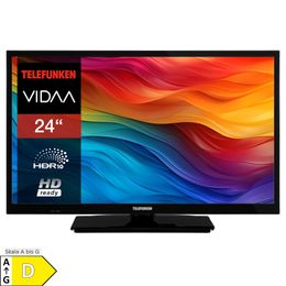 Telefunken XH24VP550M Fernseher 24 Zoll Smart TV VIDAA HD Fernseher HDR TV mit Triple-Tuner (2026)