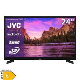 JVC LT-24VAHM355 Fernseher 24 Zoll Android Smart TV HD Aufl&ouml;sung HDR Triple-Tuner 12 Volt (2026)