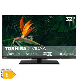 Toshiba 32LV3F63DA Fernseher 32 Zoll Smart TV VIDAA Full HD HDR TV mit Triple-Tuner, LED TV (2026)