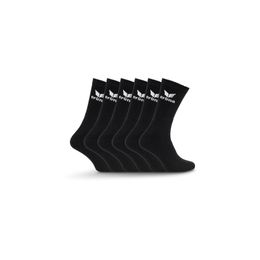 Erima Sportsocken 6er Pack black 43/46