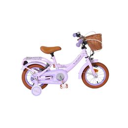 VOLARE Kinderfahrrad Ashley 12 Zoll ohne R&uuml;cktrittbremse, lila