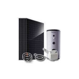 PV-Komplettset Warmwasser 2,6 kW &ndash; MyPV ELWA, 200 l Warmwasserspeicher & 6x 445W Solarmodule