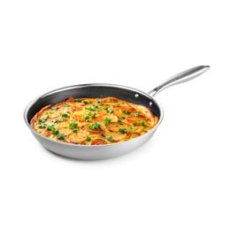 bratmaxx Edelstahl-Pfanne 20cm silber