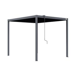GFP Pergola Classic Plus Terrassen&uuml;berdachung aus Stahl mit Lamellendach 651 x 300 x 238 cm
