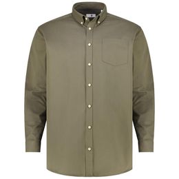Herren Gro&szlig;e Gr&ouml;&szlig;en | Pfundskerl Freizeithemd aus Baumwolle Farbe khaki Gr&ouml;&szlig;e: XXL