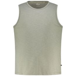 Herren Gro&szlig;e Gr&ouml;&szlig;en | s.Oliver Tanktop aus Baumwolle Farbe gr&uuml;n Gr&ouml;&szlig;e: 5XL