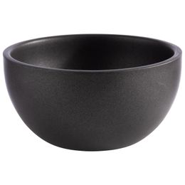 Servierschale APS "LEVANTE", schwarz, B:17cm H:8,5cm L:17cm T:17cm &Oslash;:17cm, Edelstahl, Sch&uuml;sseln, Servierschale, ein echter Hingucker an jedem Buffet oder gedeckten Tisch