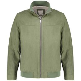 Herren Gro&szlig;e Gr&ouml;&szlig;en | Bugatti Blousonjacke in Velours-Optik Farbe oliv Gr&ouml;&szlig;e: 30
